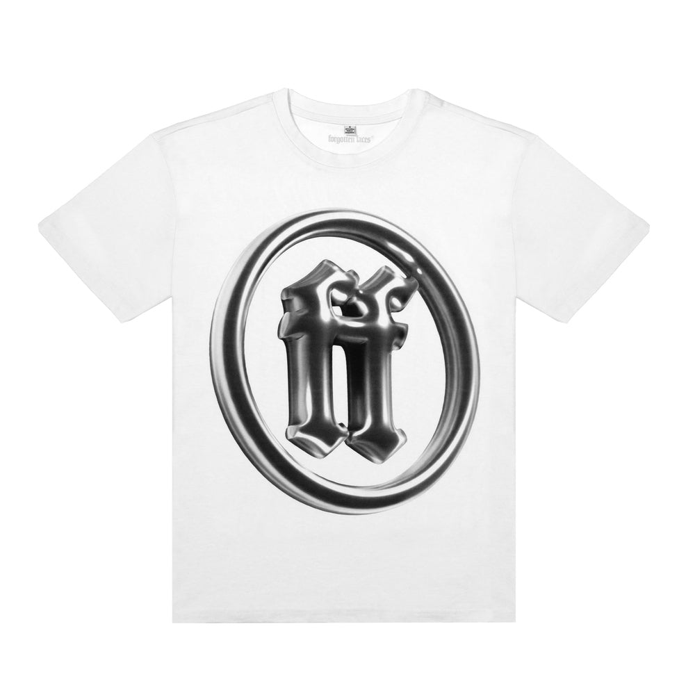 FORGOTTEN FACES RADIANT LOGO T-SHIRT – Cosmos